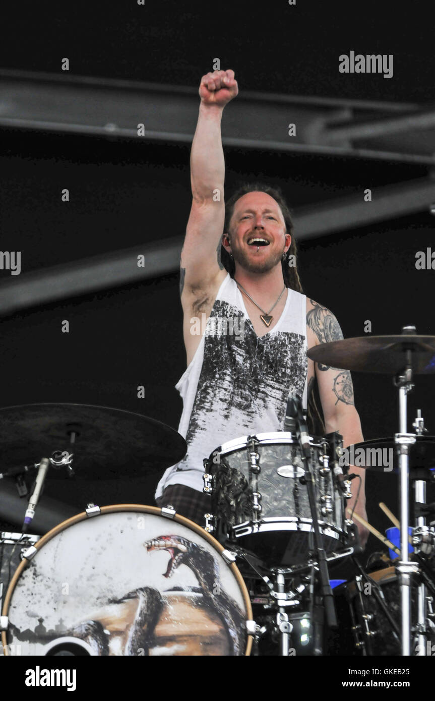 Rock on the Range 2016 Music Festival at MAPFRE Stadium in Columbus, OH ...