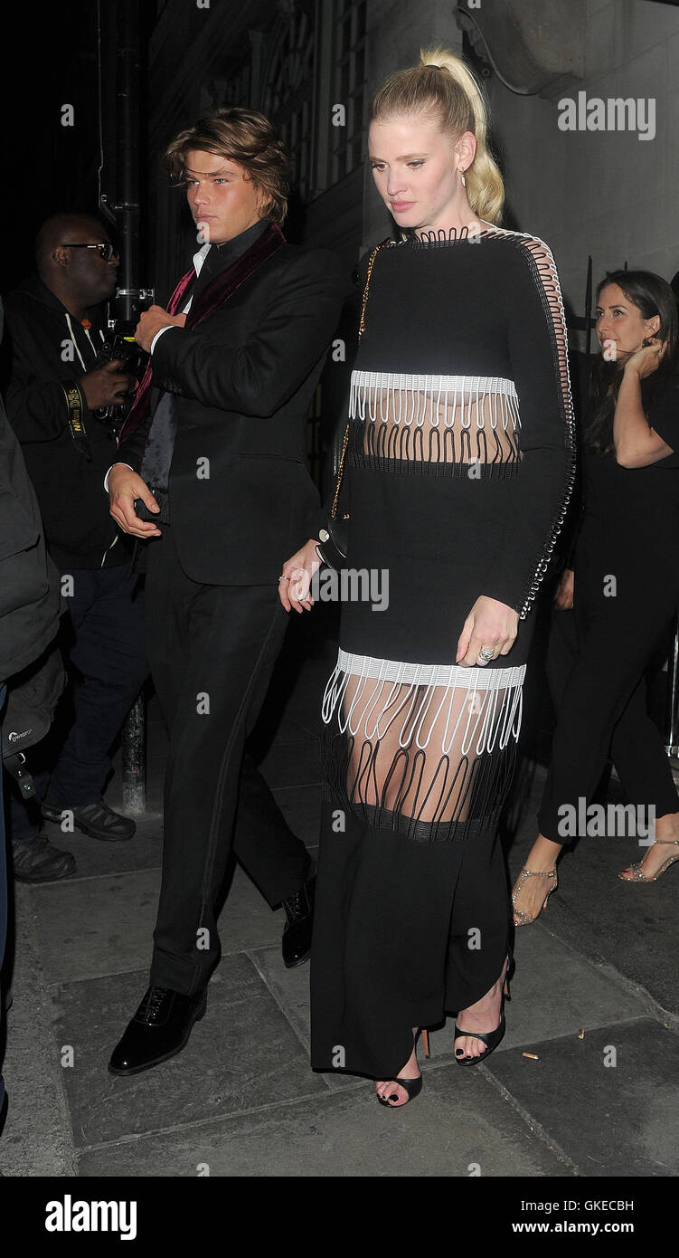 Celebrities attend the Vogue 100th Anniversary Gala After Party held at ...