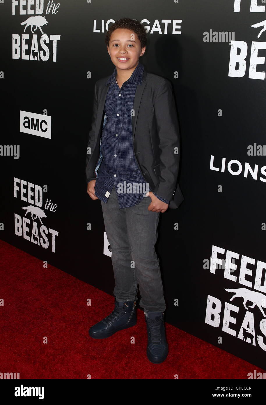 Premiere screening of AMC's 'Feed The Beast' held at the Angelika Film ...