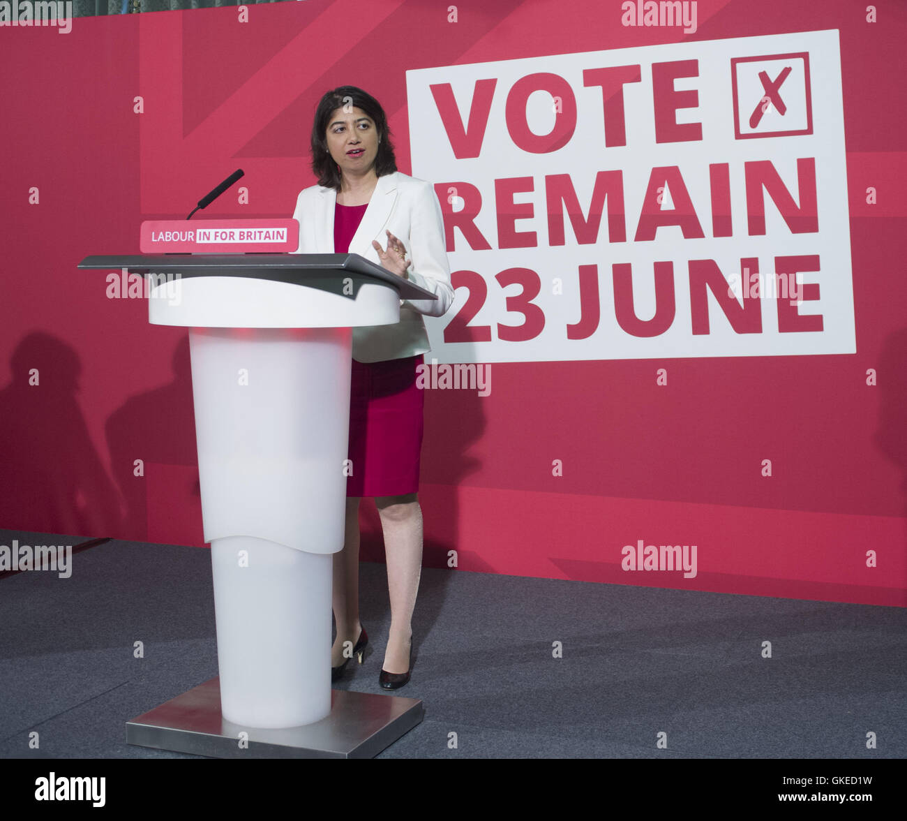 Labour female leaders make speeches at a conference to make a case for ...