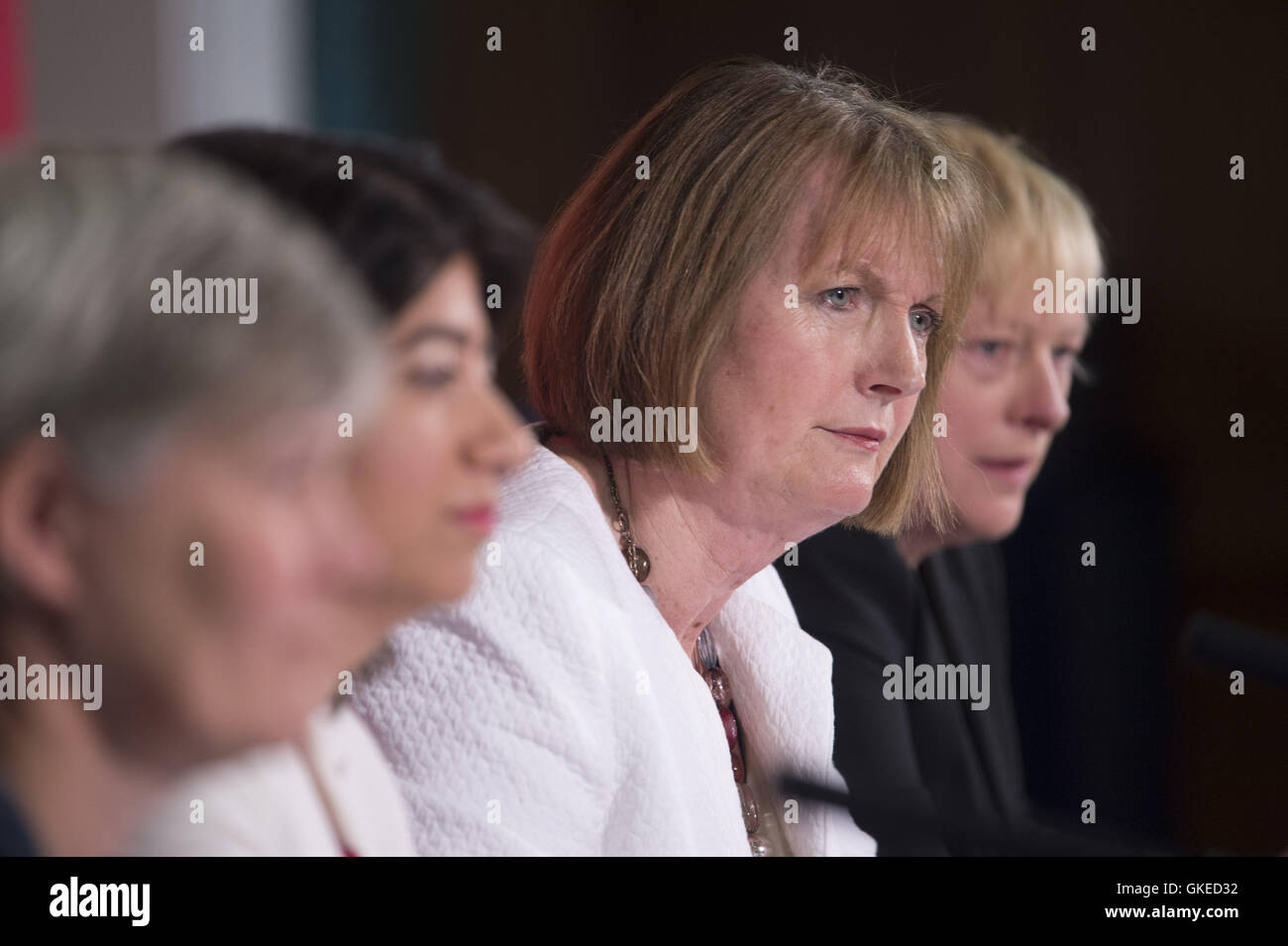 Labour Female Leaders Speeches Conference High Resolution Stock ...