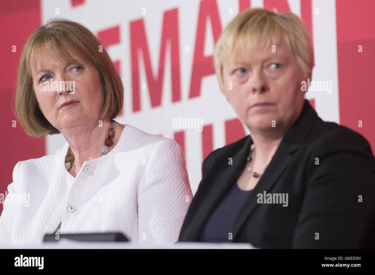 Labour female leaders make speeches at a conference to make a case for ...