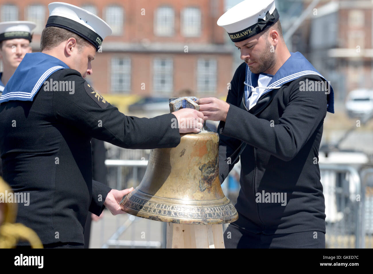 Hms hood portsmouth historic dockyard hi-res stock photography and ...