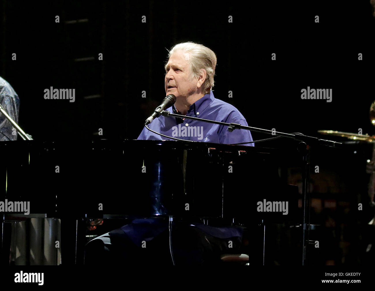 Brian Wilson performing on his Pet Sounds 50th Anniversary Tour at ...