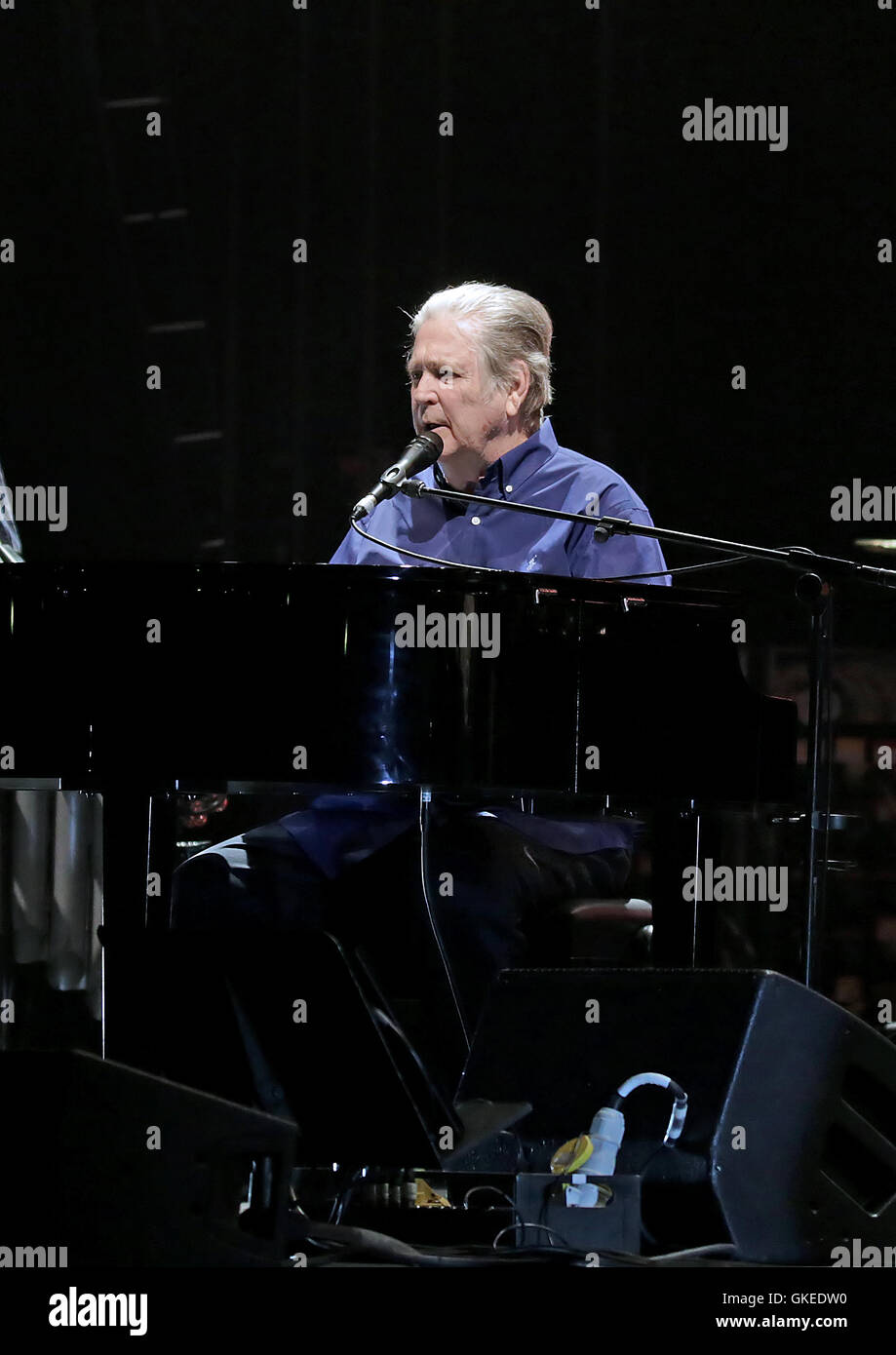 Brian Wilson performing on his Pet Sounds 50th Anniversary Tour at ...