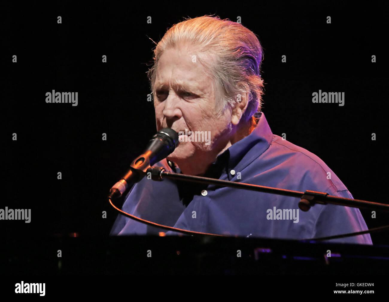 Brian Wilson performing on his Pet Sounds 50th Anniversary Tour at ...