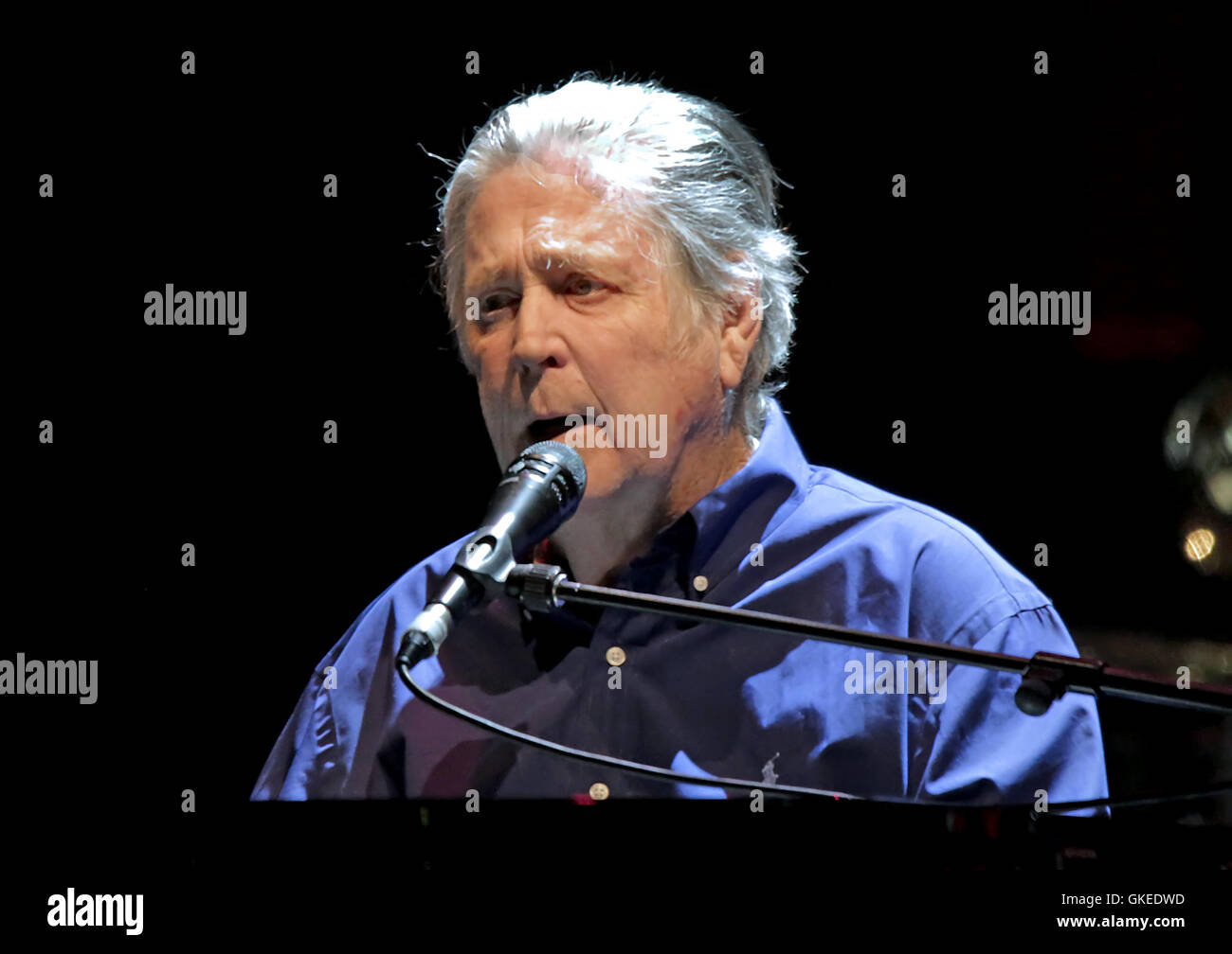 Brian Wilson performing on his Pet Sounds 50th Anniversary Tour at ...