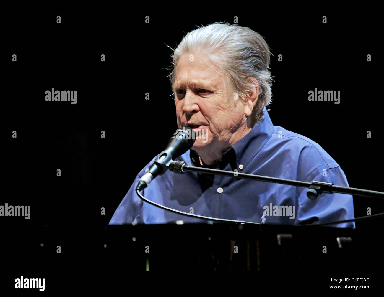 Brian Wilson performing on his Pet Sounds 50th Anniversary Tour at ...