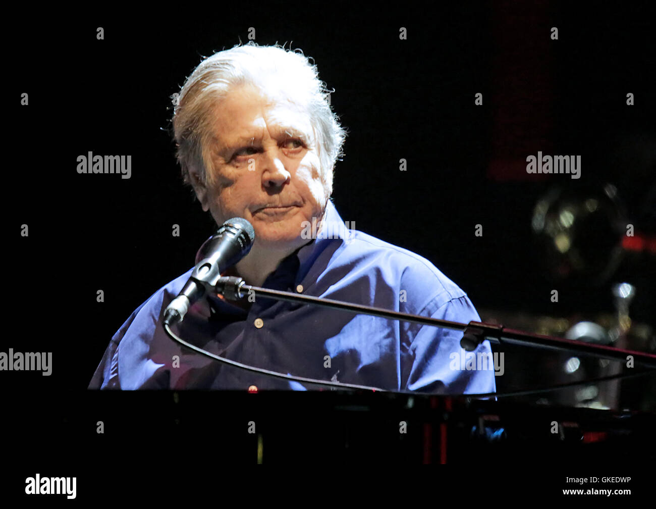 Brian Wilson performing on his Pet Sounds 50th Anniversary Tour at ...