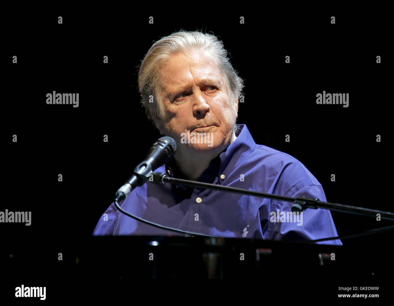 Brian Wilson performing on his Pet Sounds 50th Anniversary Tour at ...