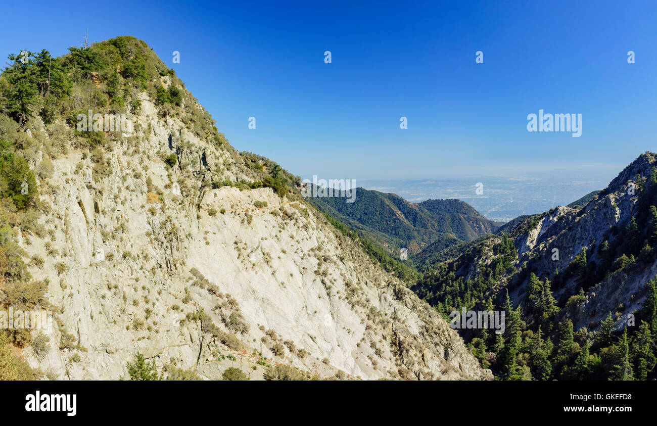 The historical trail - Mount Lowe Raiwaly around Mount Wilson Stock ...