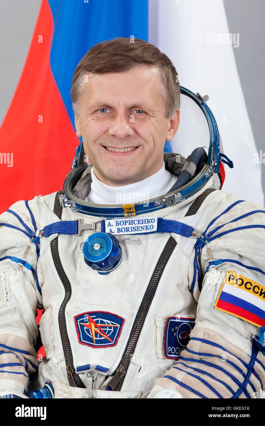Russian International Space Station cosmonaut Andrey Borisenko of ...