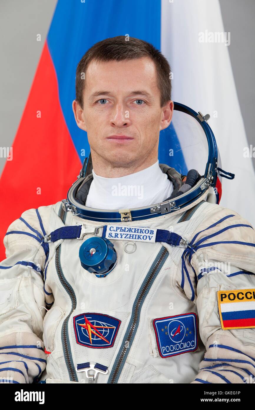 Russian International Space Station cosmonaut Sergey Ryzhikov of ...