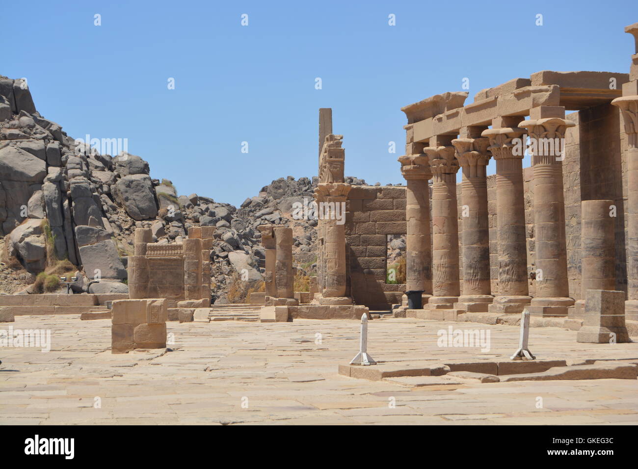 Temple of Philae - Aswan, Egypt Stock Photo - Alamy