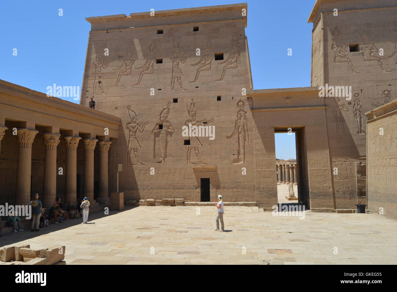Temple of Philae - Aswan, Egypt Stock Photo - Alamy