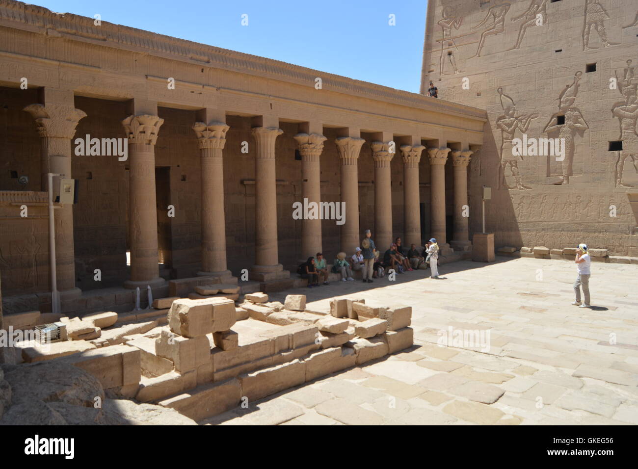 Temple of Philae - Aswan, Egypt Stock Photo - Alamy