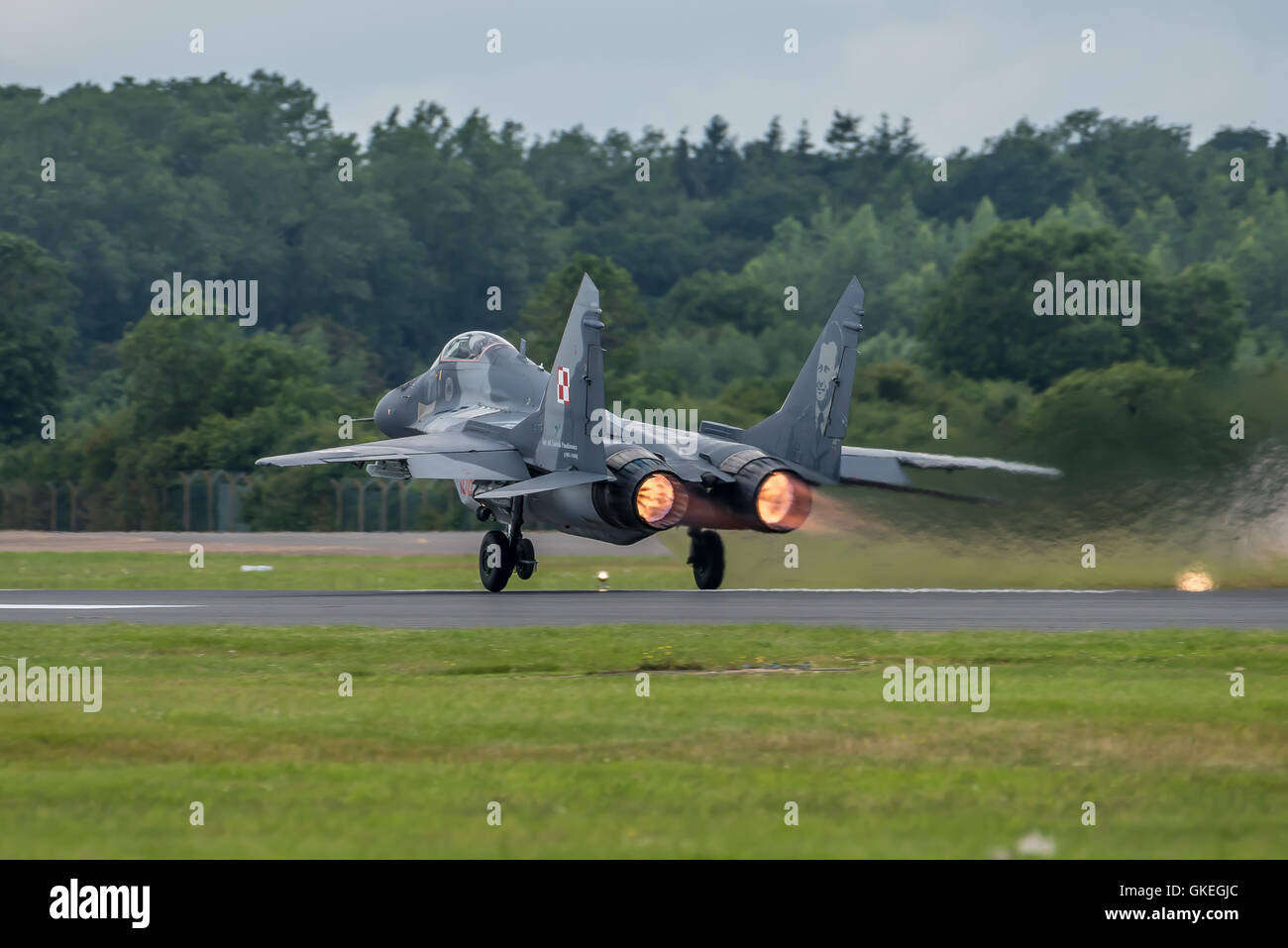 Polish air force mig 29 hi-res stock photography and images - Alamy