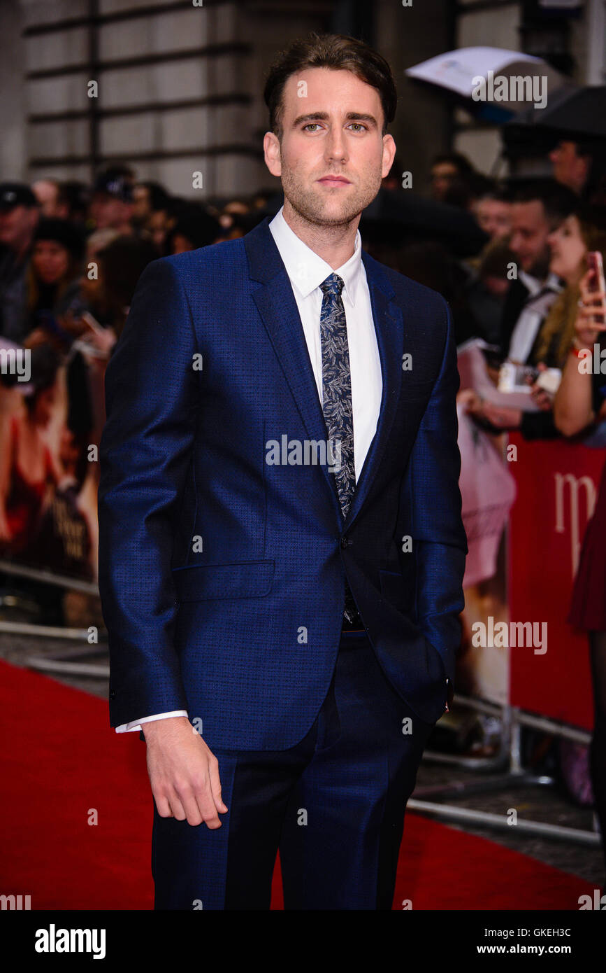 Me Before You' U.K. Premiere - Arrivals Featuring: Matthew Lewis Where ...