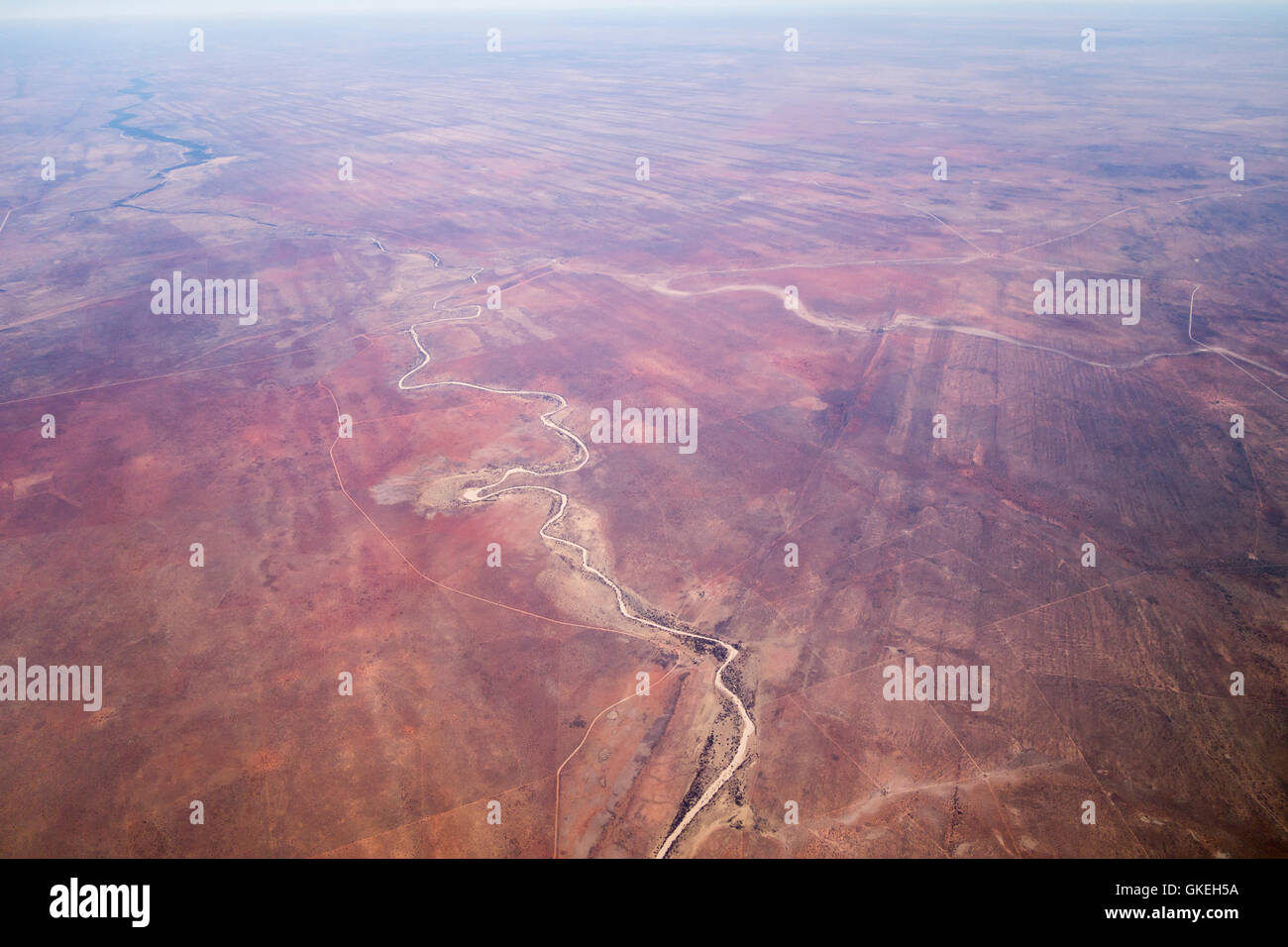 Aerial view of Namibia from airplane Stock Photo - Alamy