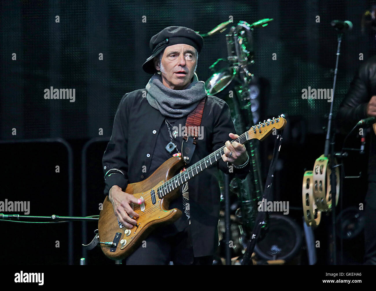 Bruce Springsteen and The E Street Band performing at Manchester Etihad ...