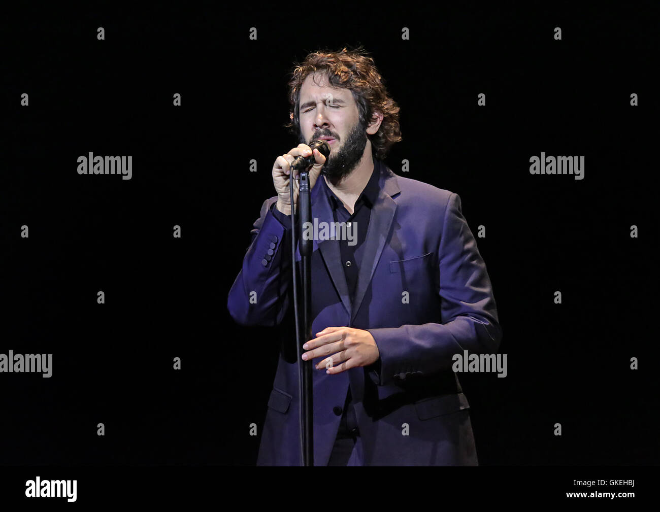 Josh Groban performing at Manchester Bridgewater Hall Featuring: Josh ...