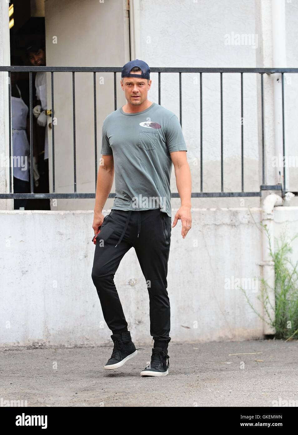 Josh Duhamel spotted out with his son Axl Jack Duhamel in Brentwood ...
