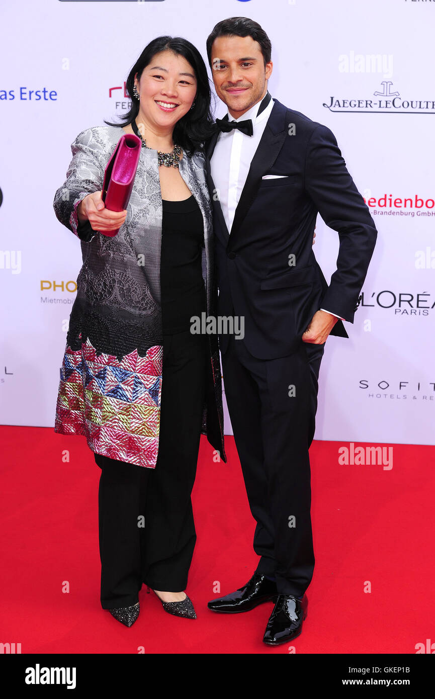 Deutscher Filmpreis 2016 at Messe Berlin - Arrivals. Featuring: Yoko ...