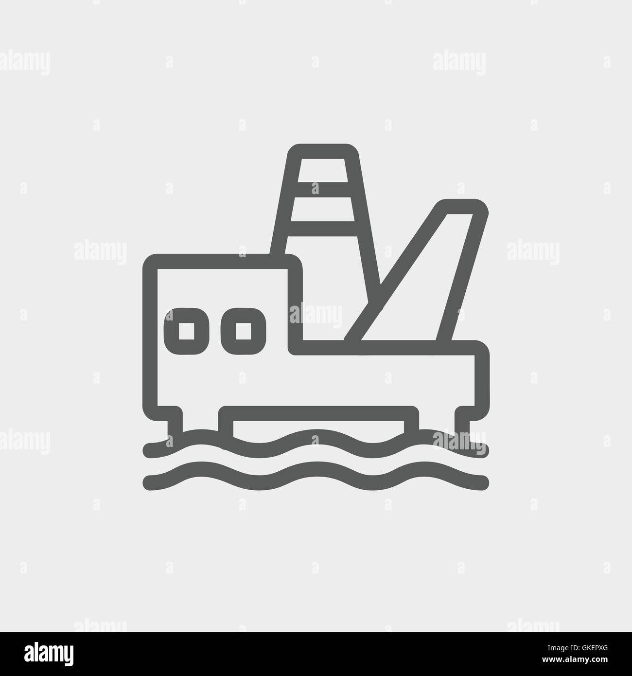 Oil boom architecture Stock Vector Images - Alamy