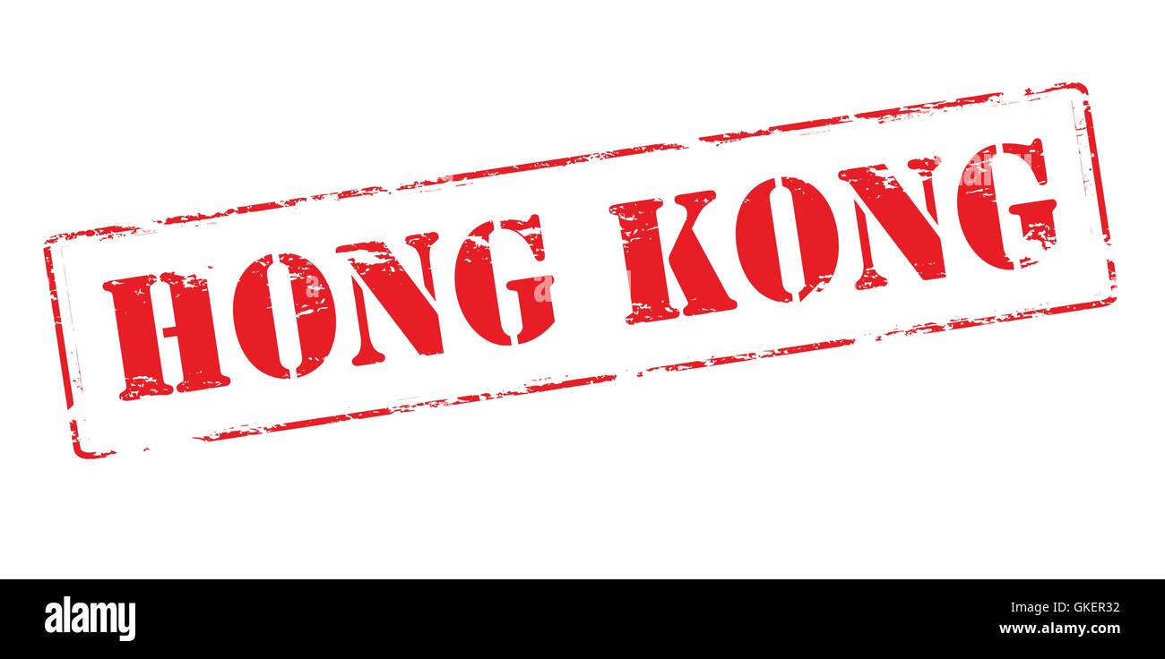 Hong kong sign Stock Vector Images - Alamy