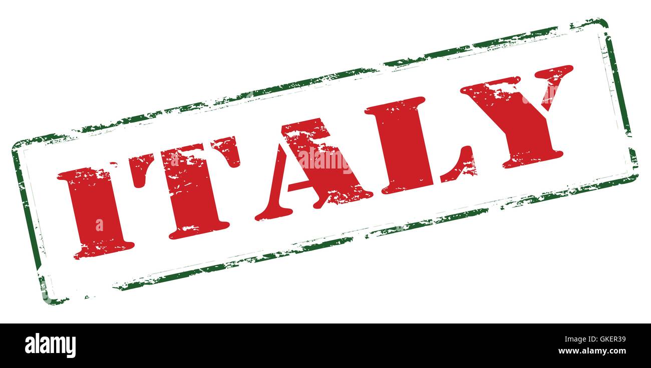 Green Sign Italy Stock Vector Images - Alamy