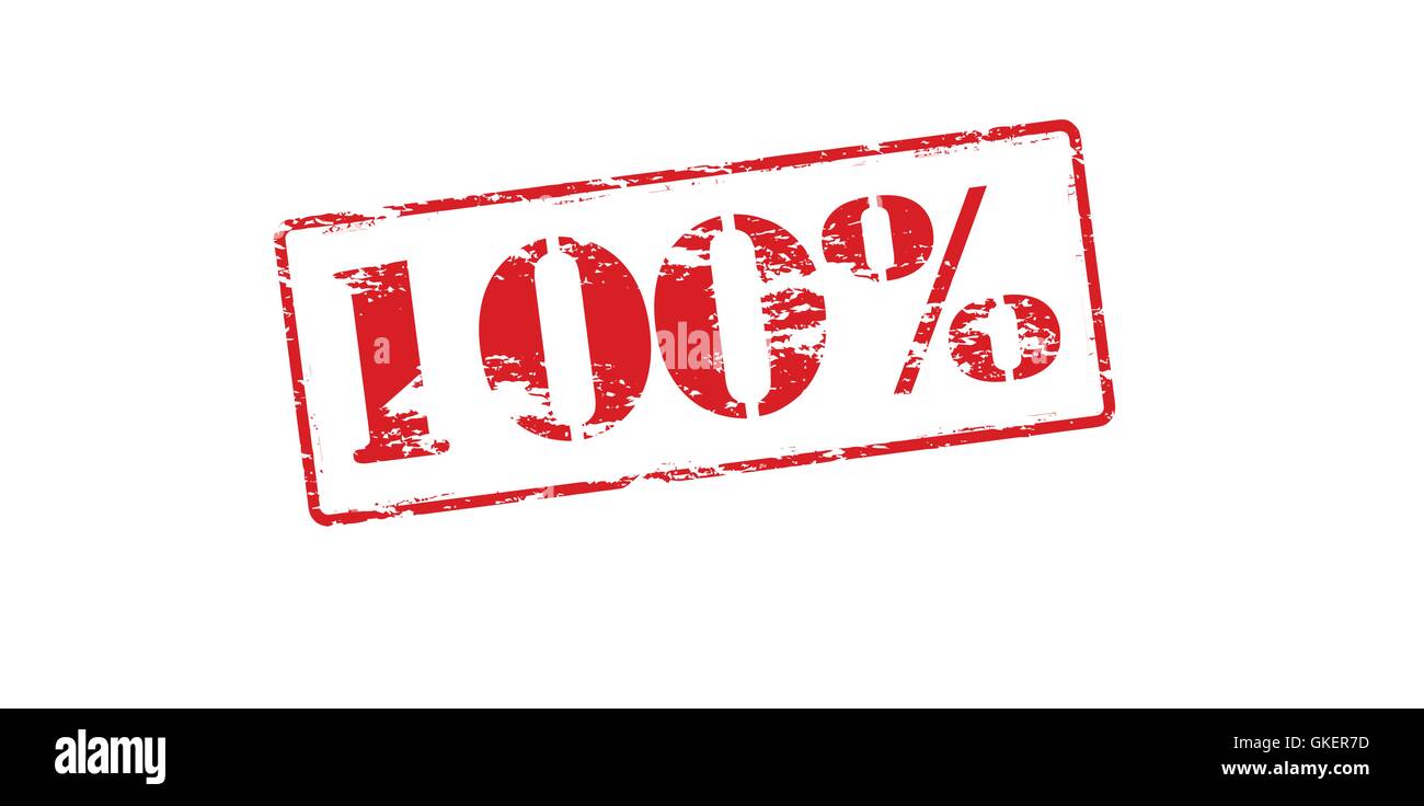 Hundred percent Stock Vector Images - Alamy