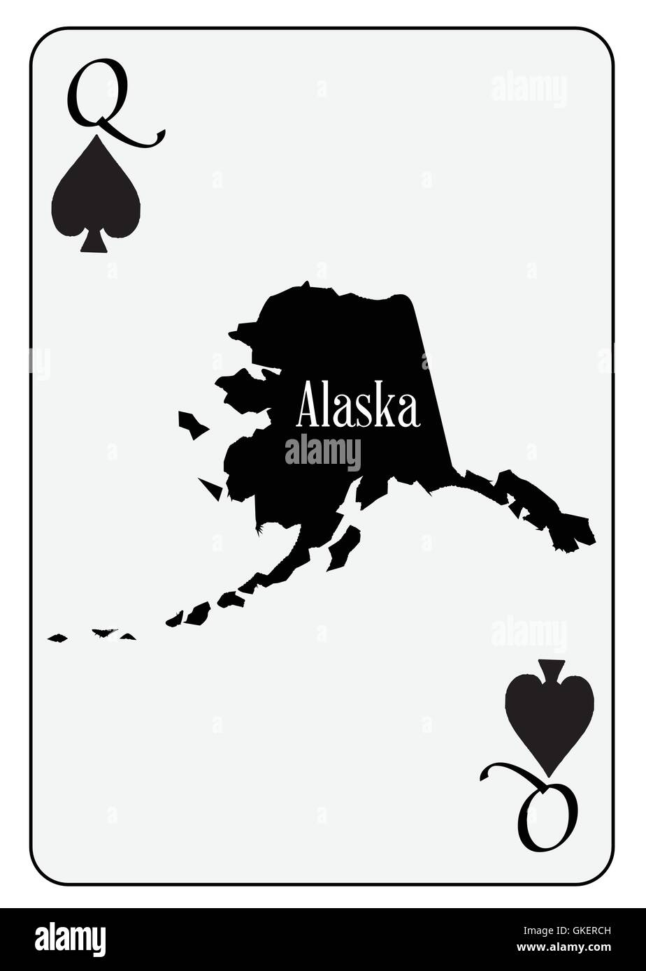 Usa america card states Cut Out Stock Images & Pictures - Alamy