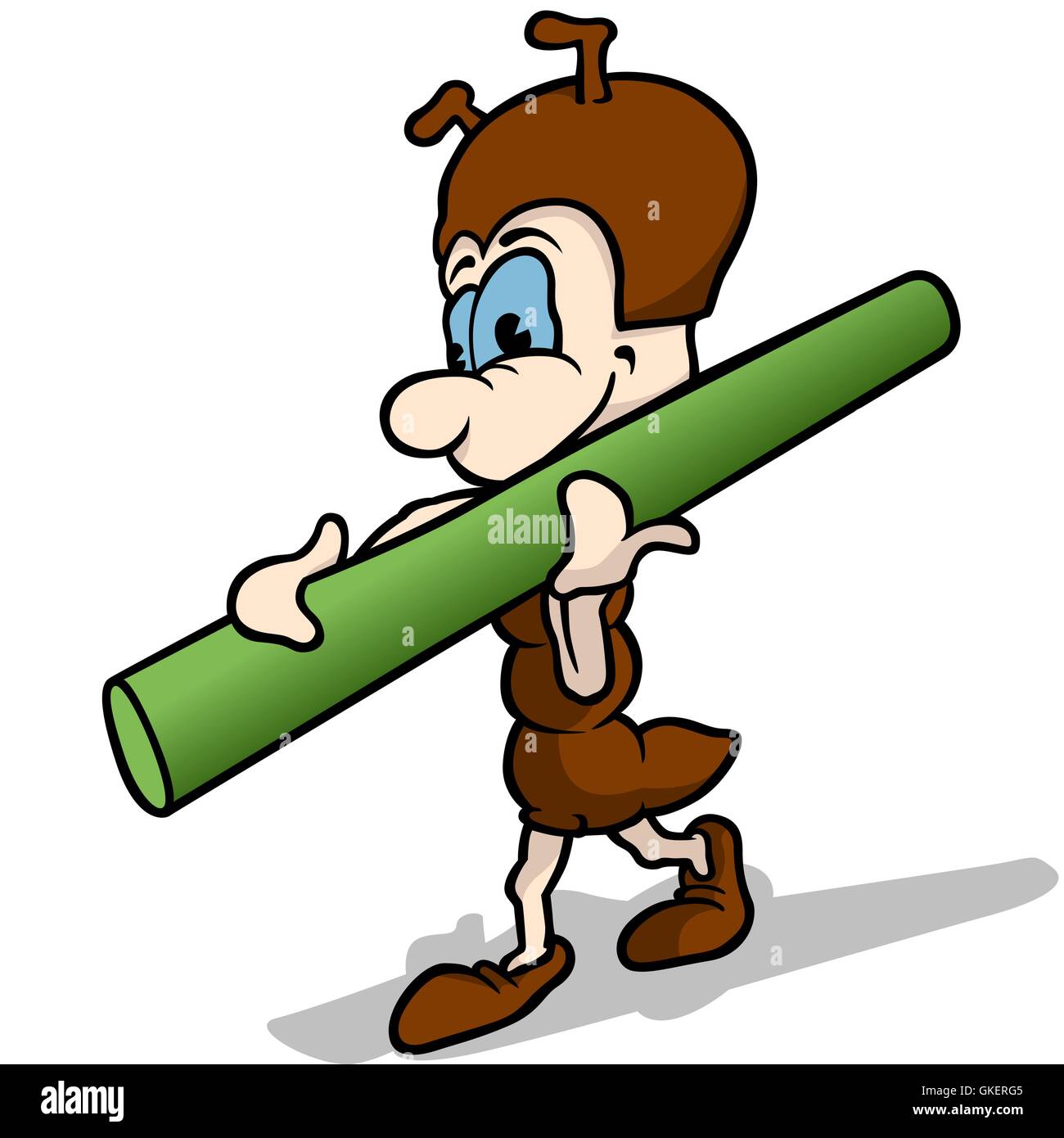 Cartoon ant smiling hi-res stock photography and images - Alamy