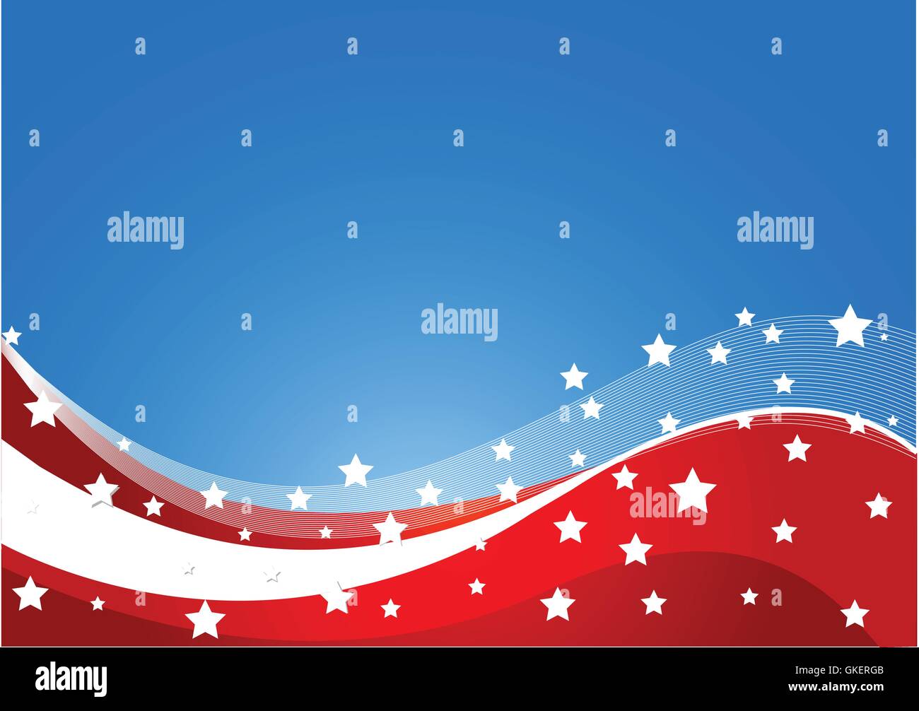 Usa flag flyer hi-res stock photography and images - Alamy