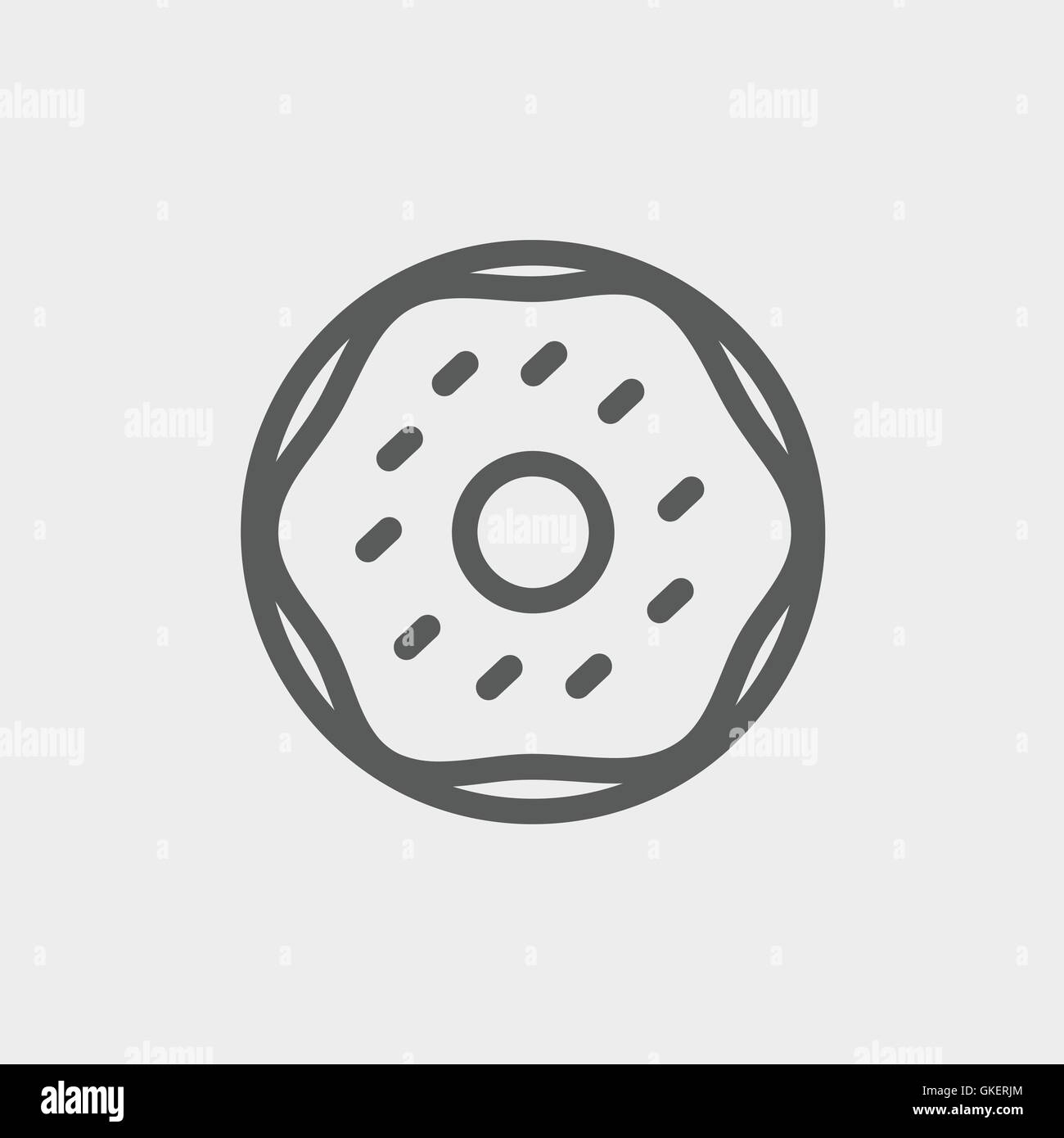 Biscuit cookies isolated cracker Stock Vector Images - Alamy