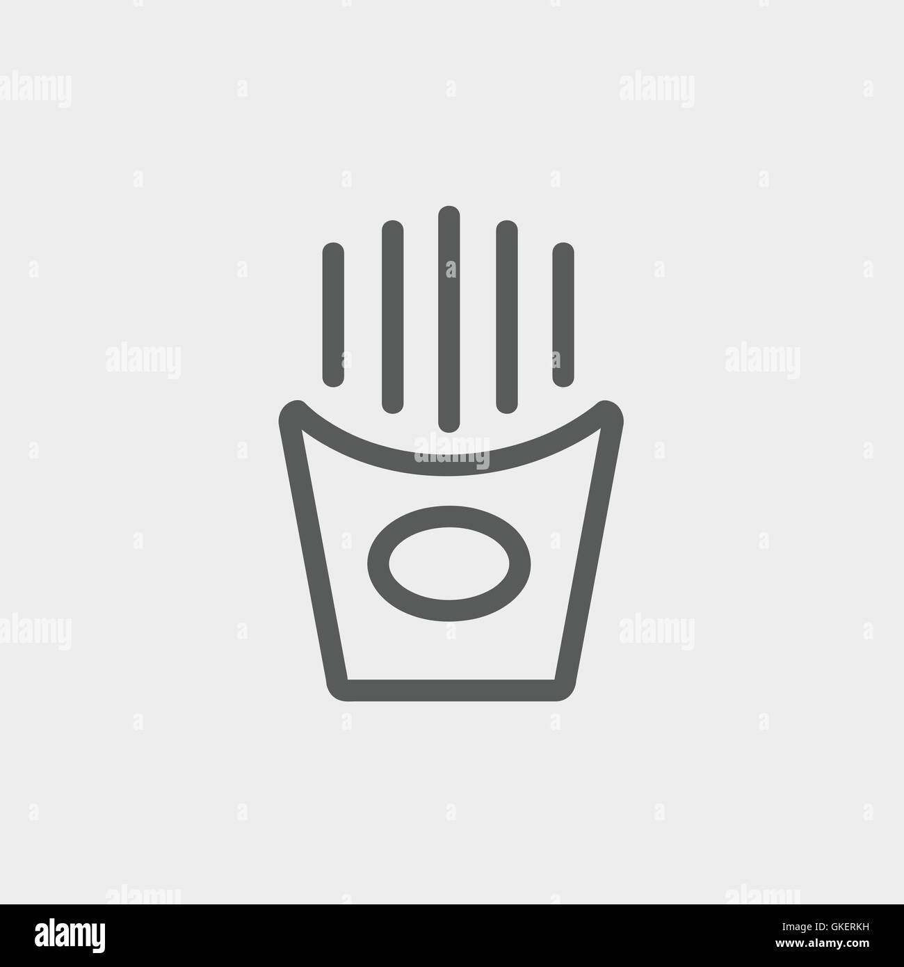 French fries thin line icon Stock Vector Image & Art - Alamy French fries thin line icon Stock Vector Image & Art - Alamy