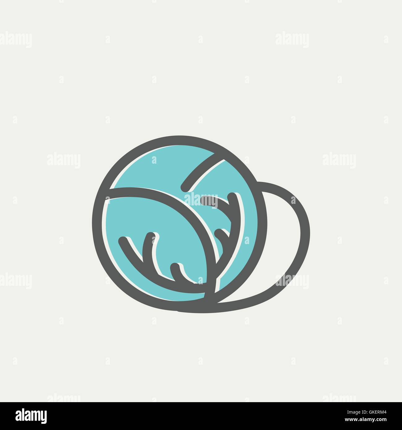 Cabbage white summer color Stock Vector Images - Alamy