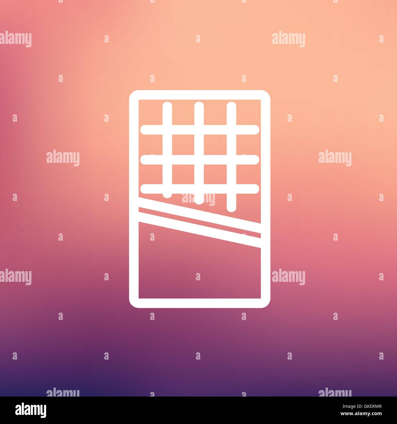 Icon blueberry thin line hi-res stock photography and images - Alamy