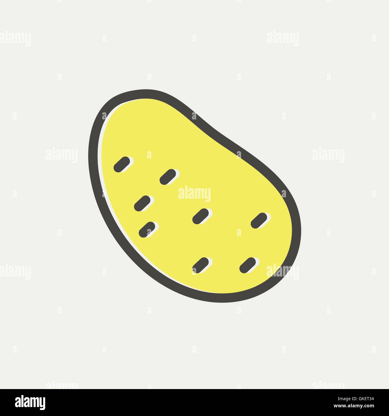 Potato starch Stock Vector Images - Alamy