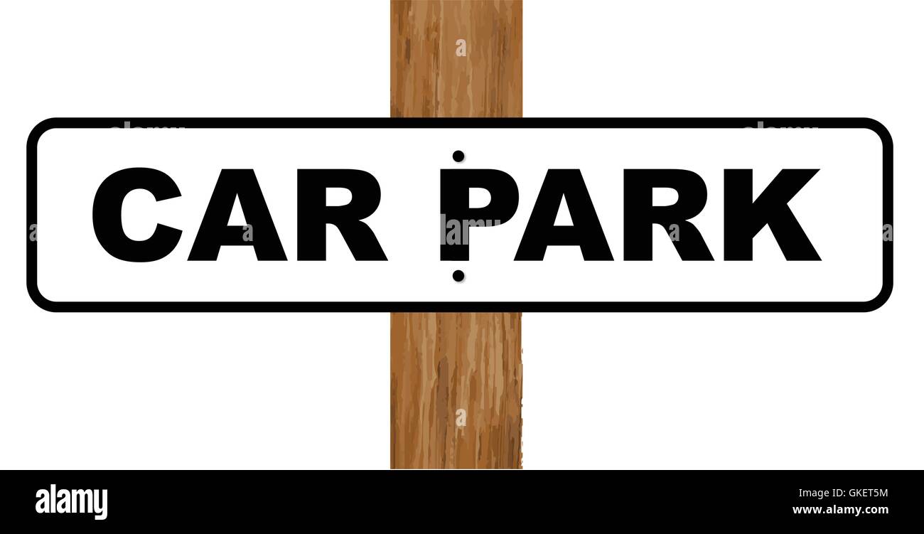 Vehicle parking sign Stock Vector Images - Alamy