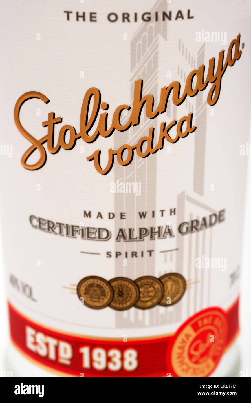 Vodka brand hi-res stock photography and images - Alamy