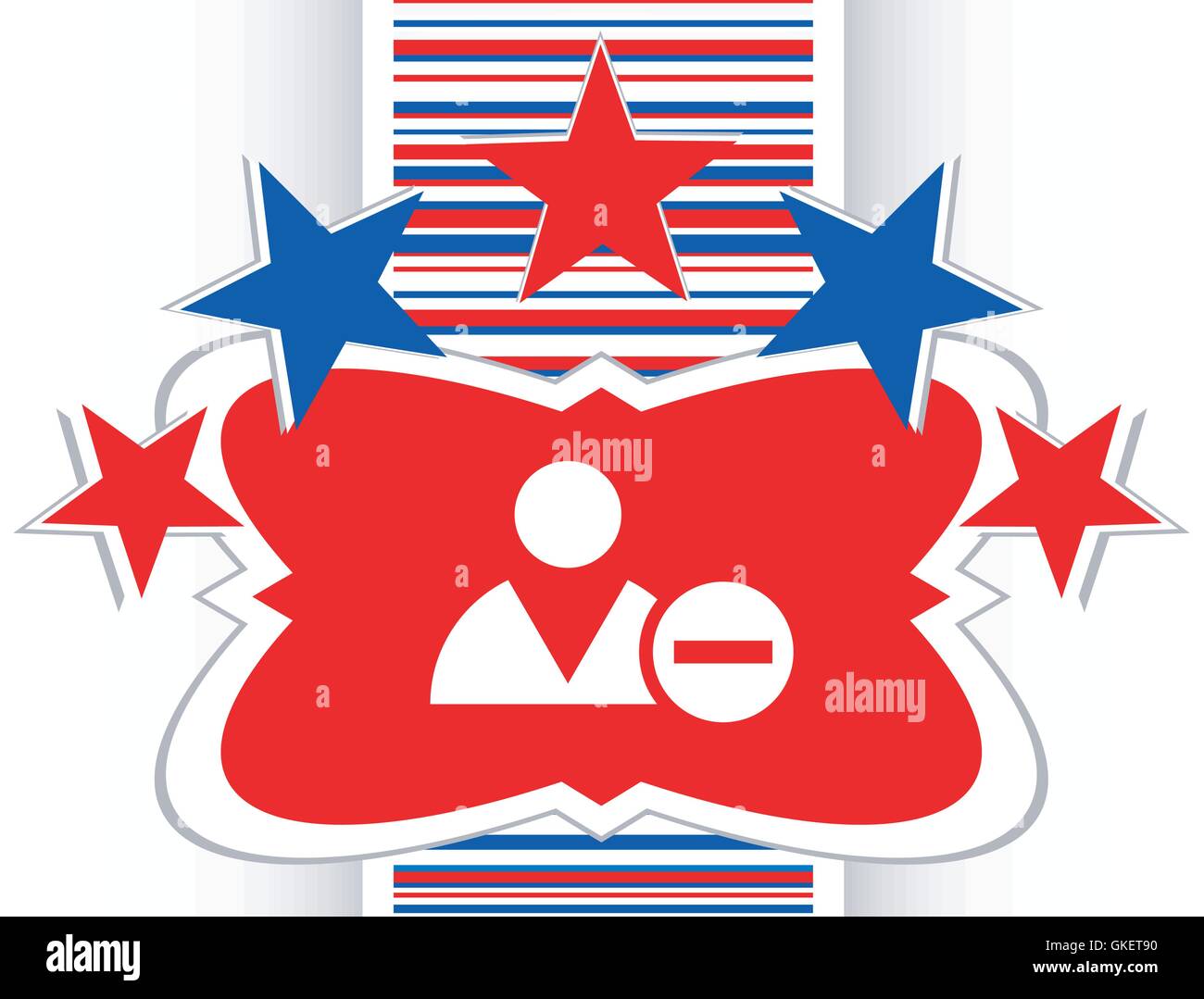 add friend button (icon) over white background vector Stock Vector ...