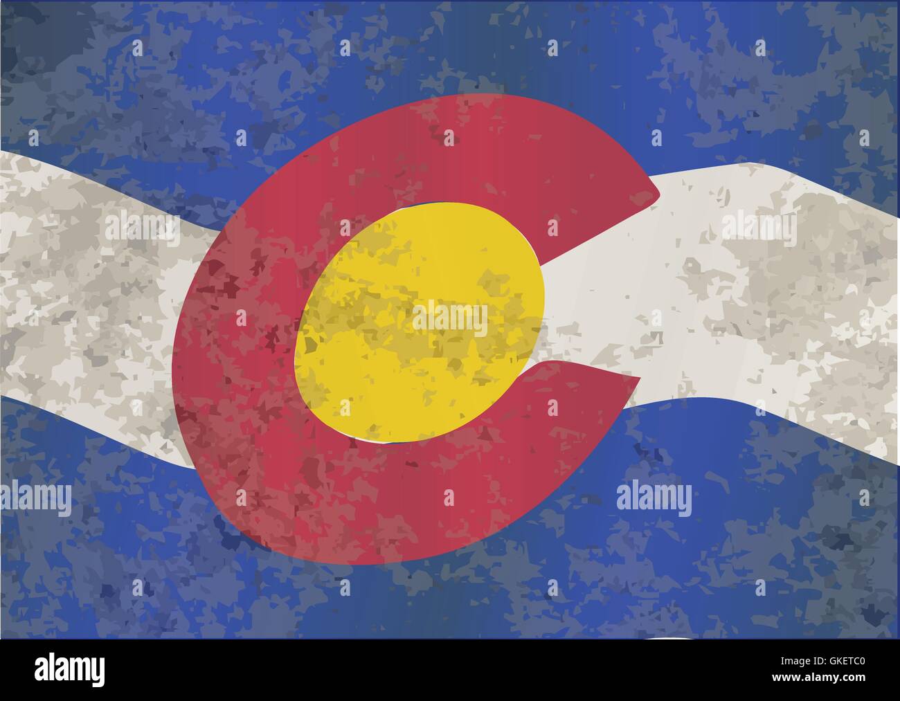 Colorado state flag hi-res stock photography and images - Alamy