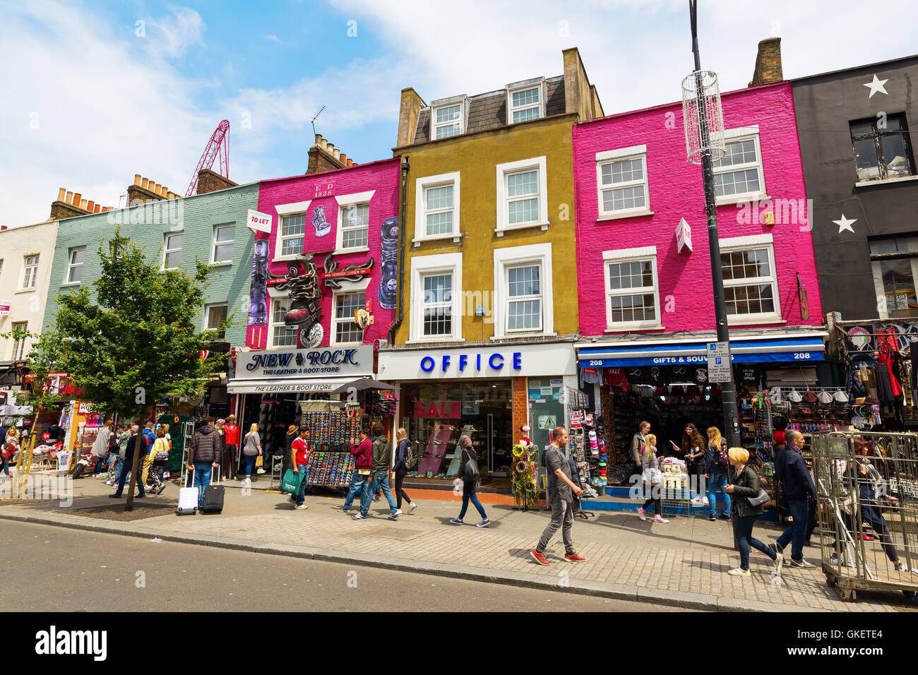 Shopping street england hi-res stock photography and images - Alamy