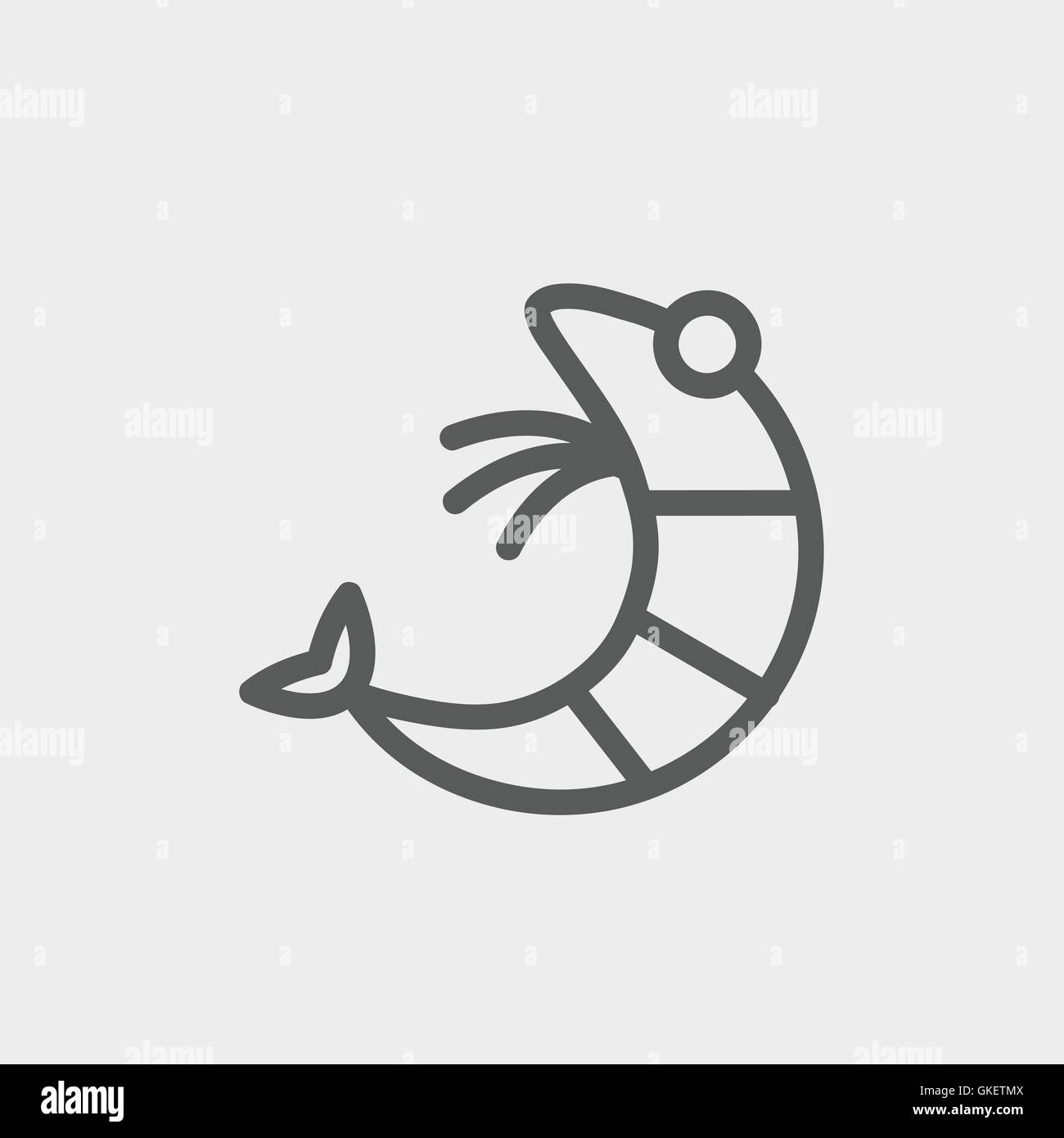 Shrimp shell Stock Vector Images - Alamy