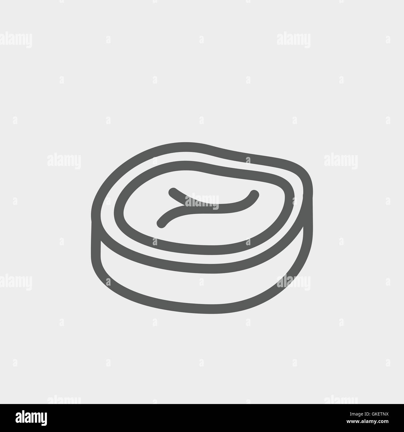 Bone slice Stock Vector Images - Alamy