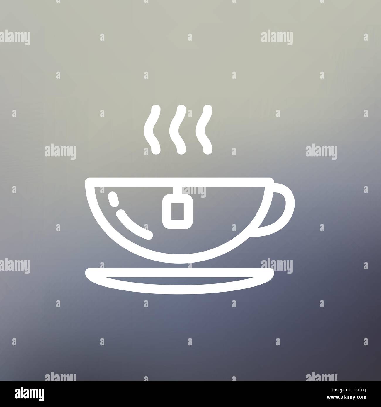 Hot tea china Stock Vector Images - Alamy