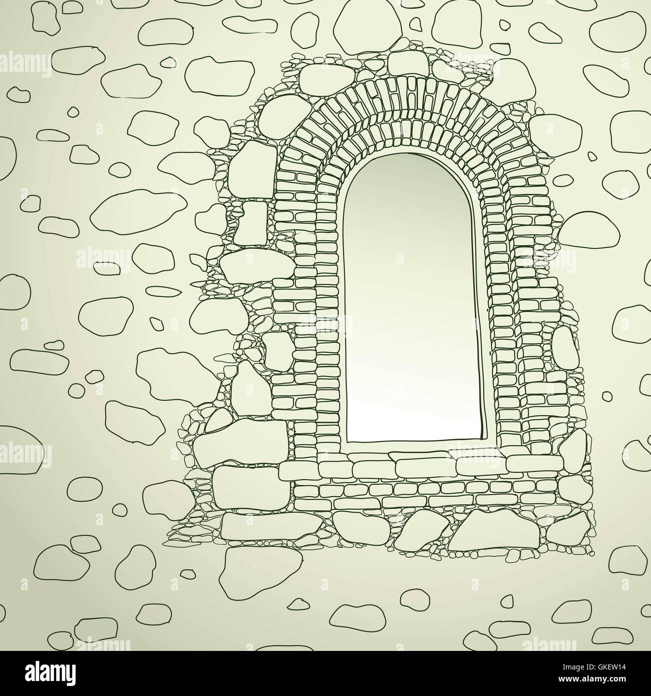 Window drawing Stock Vector Images - Alamy