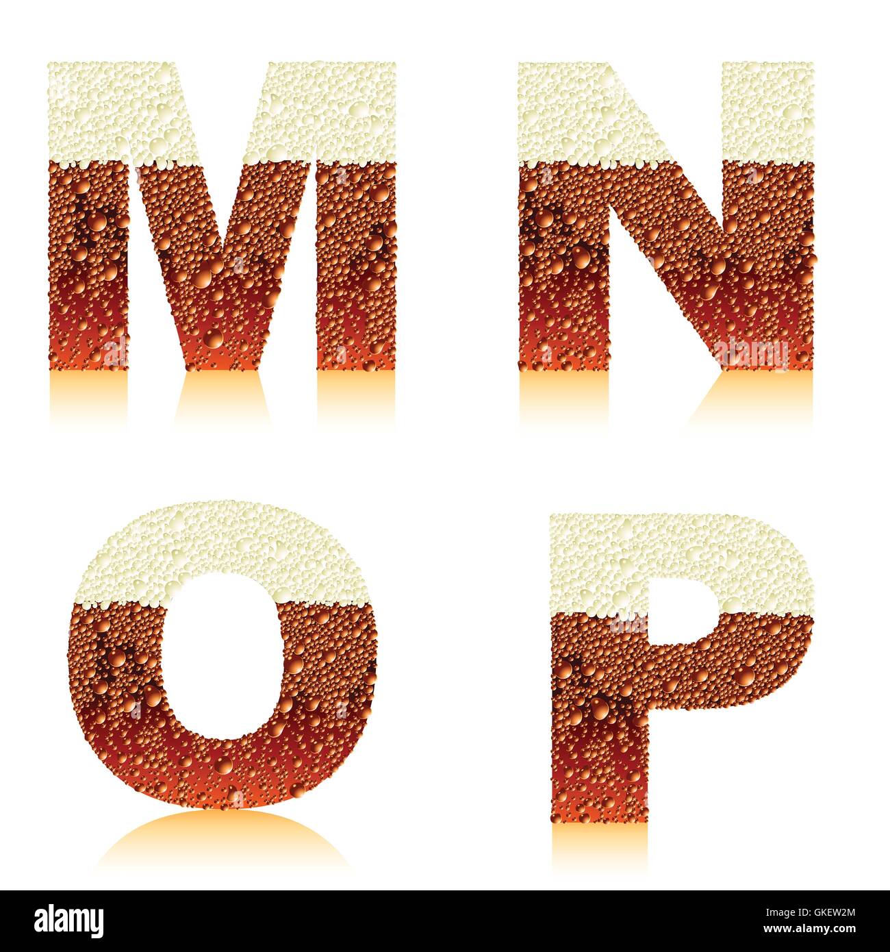 alphabet dark beer Stock Vector Image & Art - Alamy
