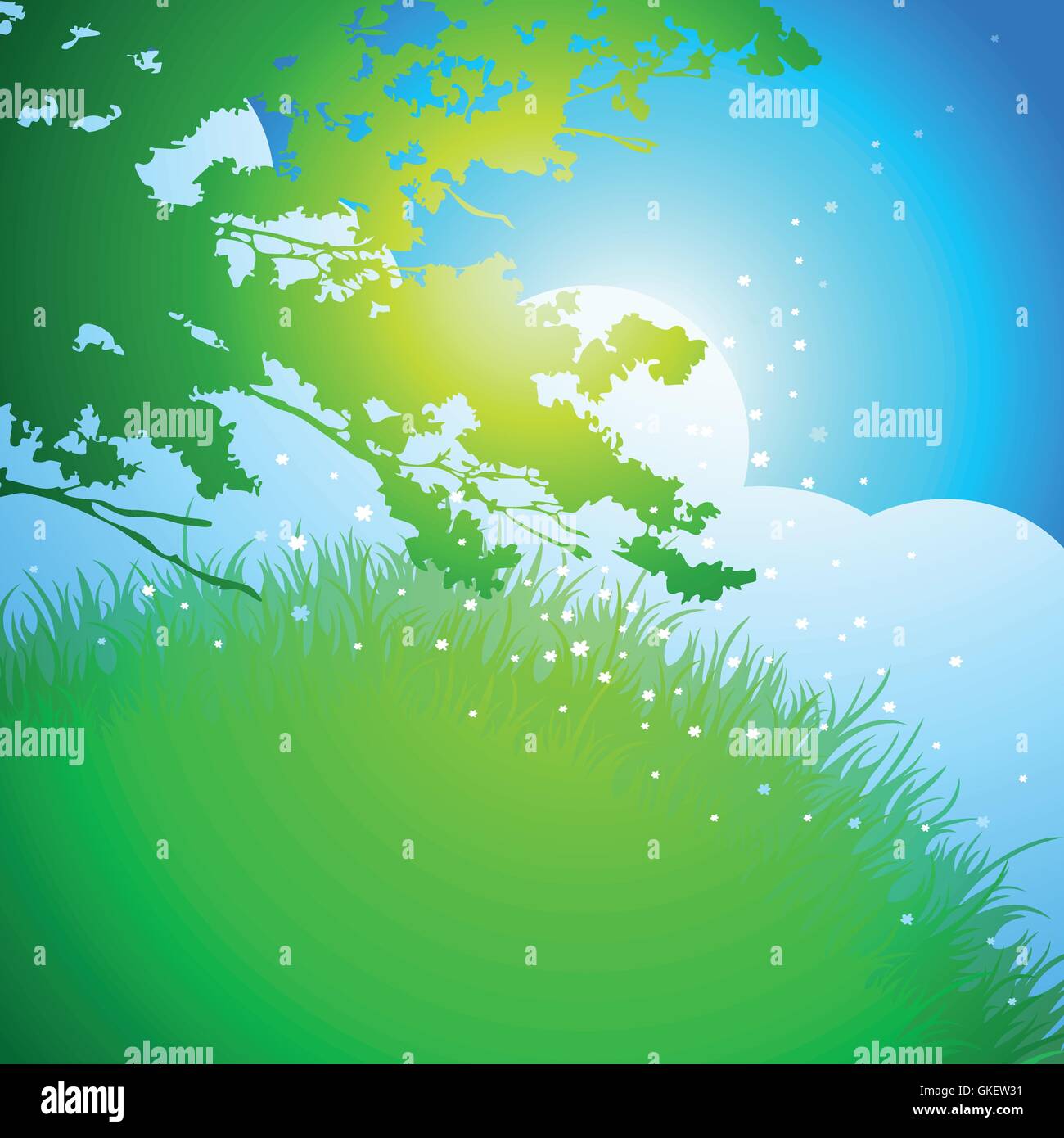 background with tree Stock Vector Image & Art - Alamy